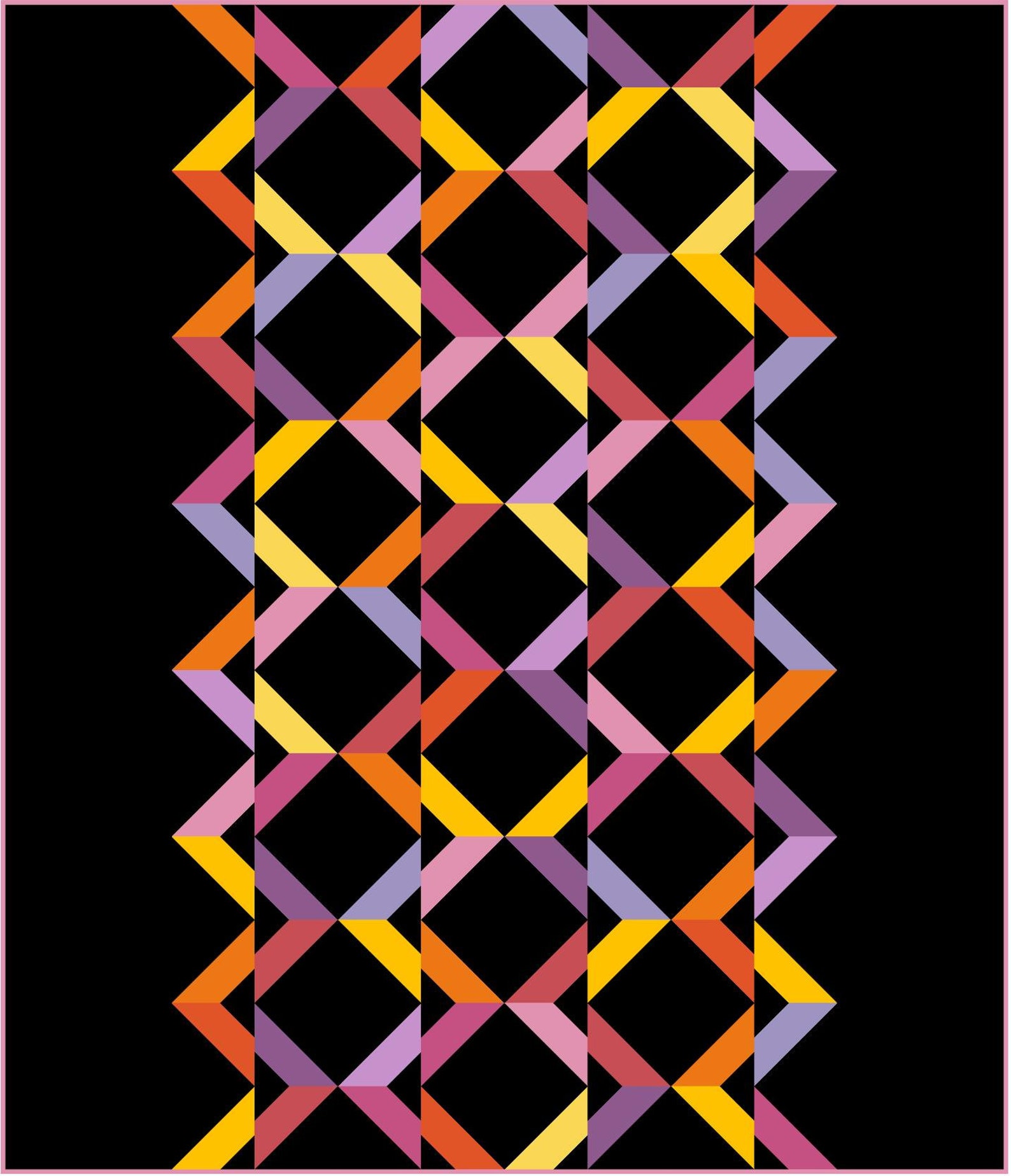 Arrow Point Path Quilt Pattern | Modern, Fat Quarter Friendly (PDF ...