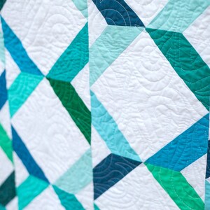 Arrow Point Path - Digital Quilt Pattern - a Modern Pattern - Baby, Lap ...