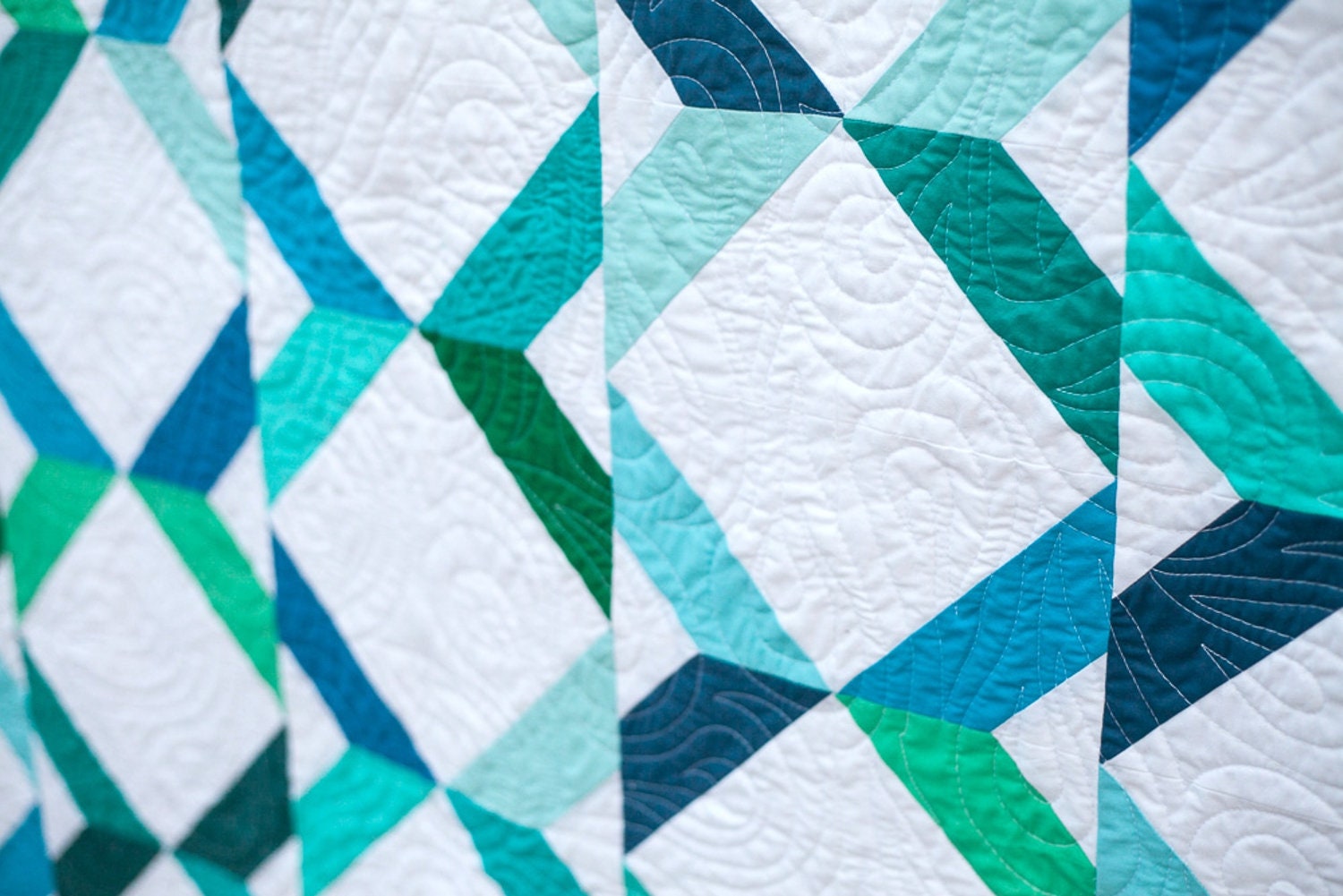 Arrow Point Path digital quilt pattern a modern pattern | Etsy