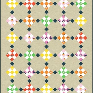 Checkers Quilt Pattern | Digital Pattern | Lap Throw Sized | Fat ...
