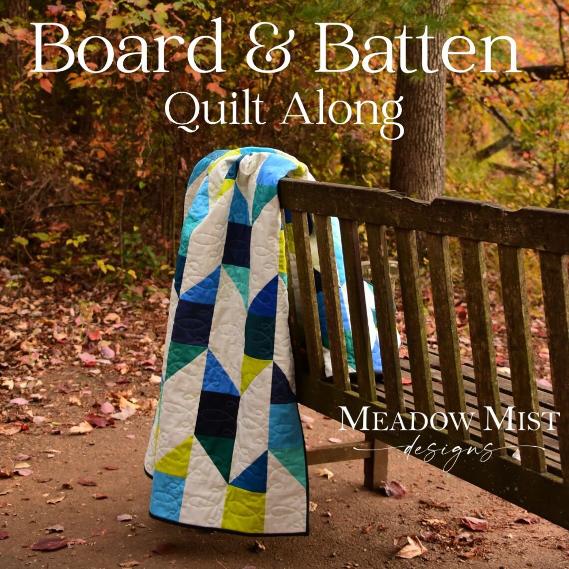 Board and Batten Quilt Pattern Digital Pdf Pre-cut - Etsy