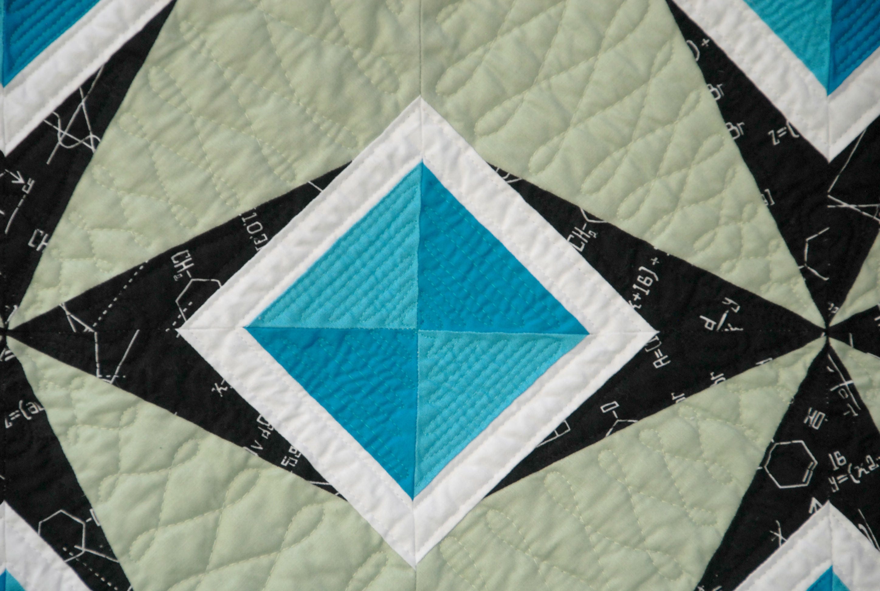Diamonds in the Sky Digital Quilt Pattern a Modern Paper Pieced Pattern ...