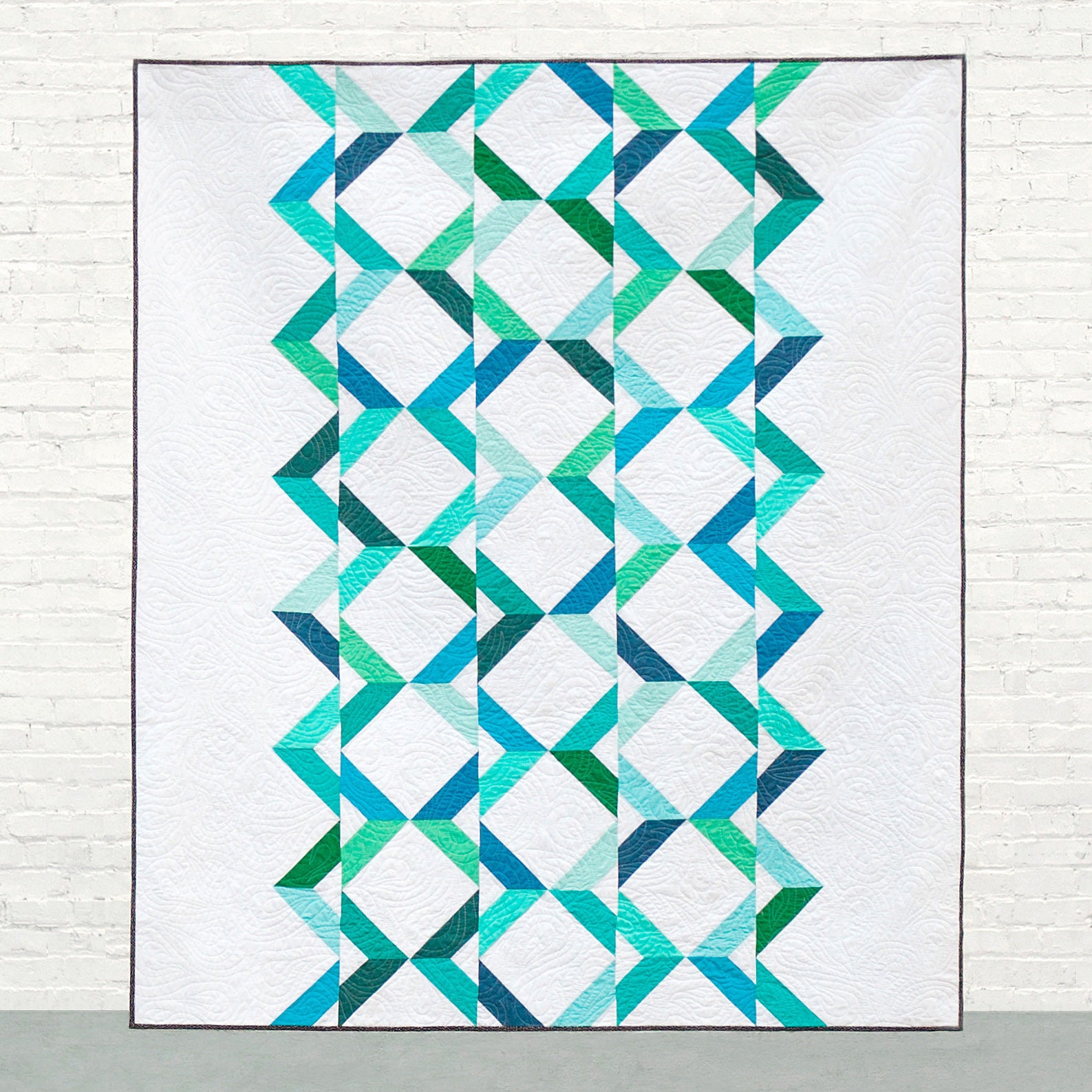 Arrow Point Path digital quilt pattern a modern pattern | Etsy