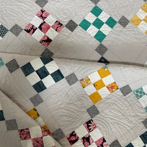 Checkers Quilt Pattern | Digital Pattern | Lap Throw Sized | Fat ...