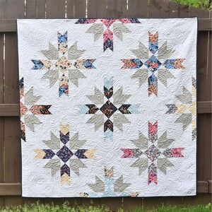 Ruby Roads - Digital Quilt Pattern - Fat Eighth/fat Quarter Quilt ...