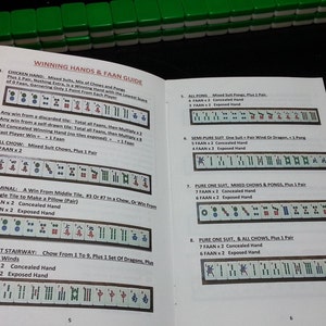 Mahjong Mini Guidebook – Learn to Play Mahjong With Full Illustrations ...