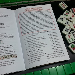 Mahjong Mini Guidebook – Learn to Play Mahjong With Full Illustrations ...