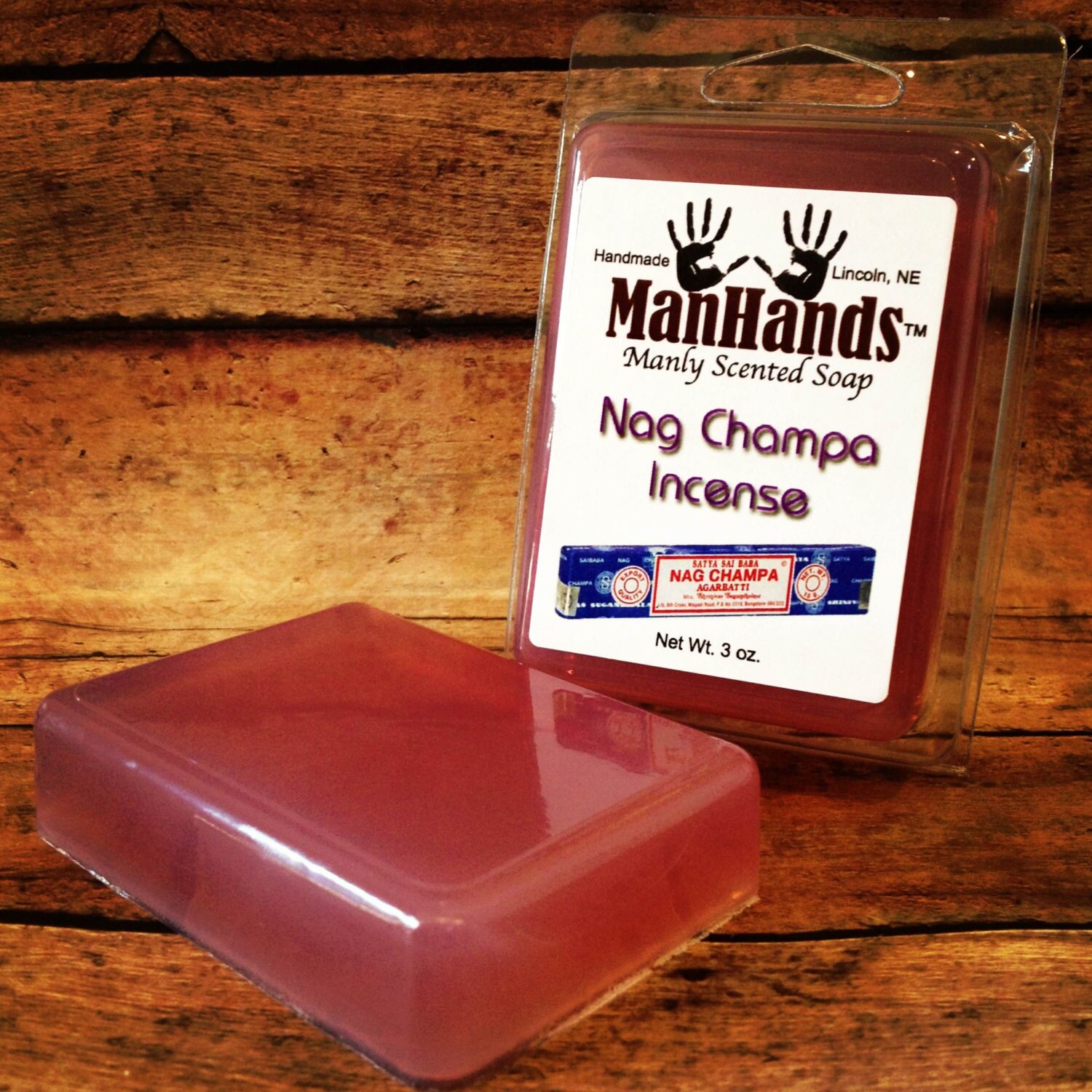 Nag Champa Incense Scented Soap 3 Oz. Bar - Etsy