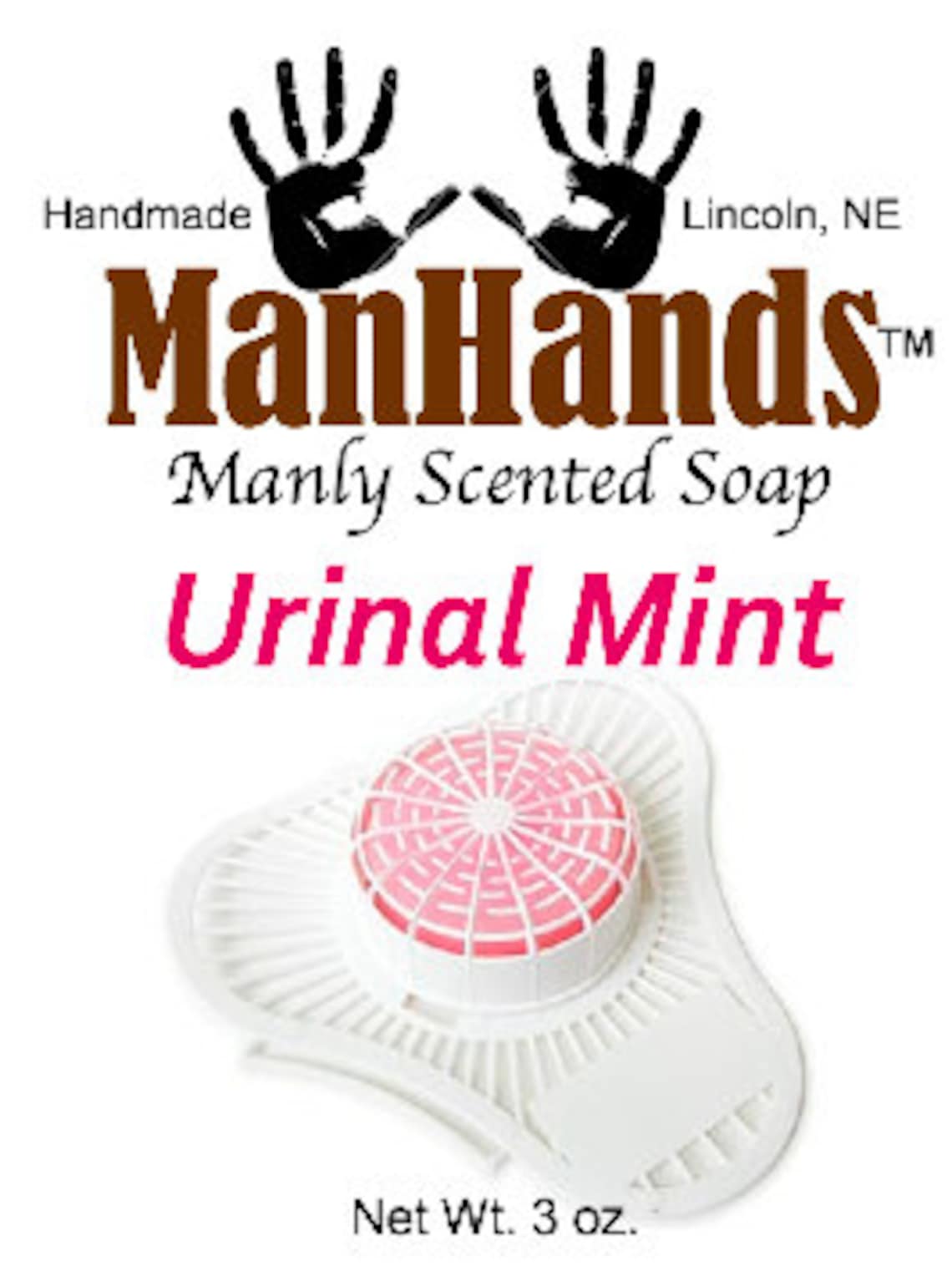 Urinal Mint Scented Soap 3 Oz. Bar - Etsy