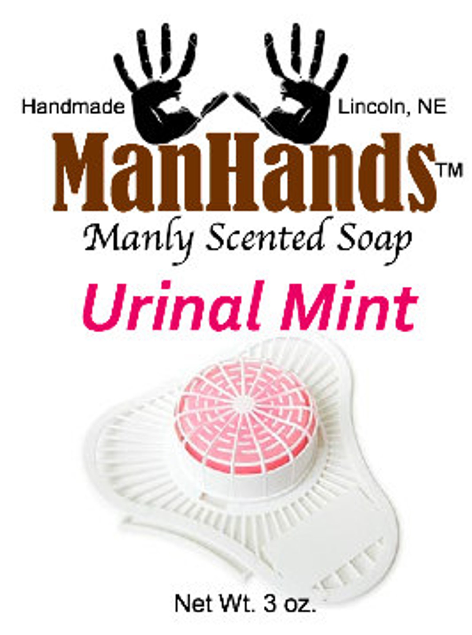 Urinal Mint Scented Soap 3 Oz. Bar - Etsy
