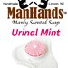 Urinal Mint Scented Soap 3 Oz. Bar - Etsy