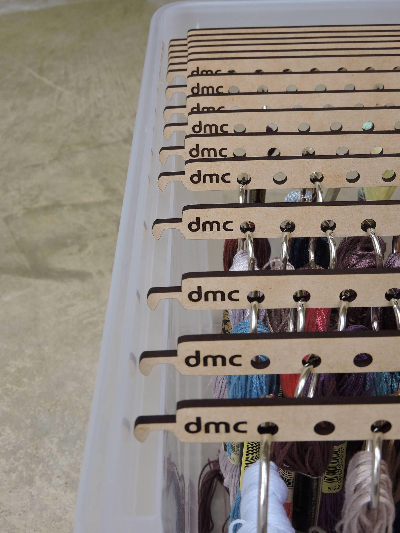 Thick Maple 1/4 Thread/floss Organizer Bars sets of 5/15/30, Floss ...