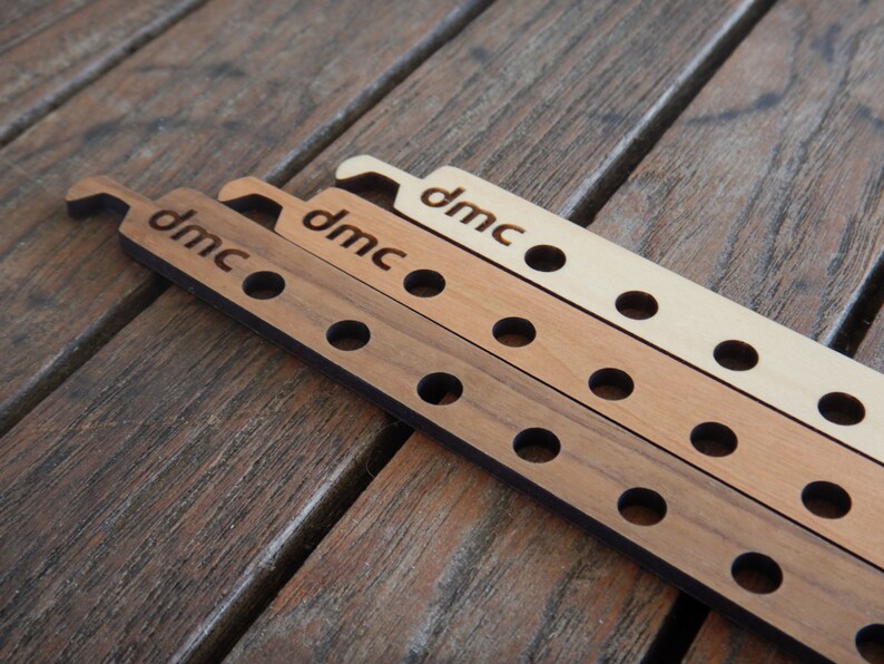 Thick Maple 1/4 Thread/floss Organizer Bars sets of 5/15/30, Floss ...