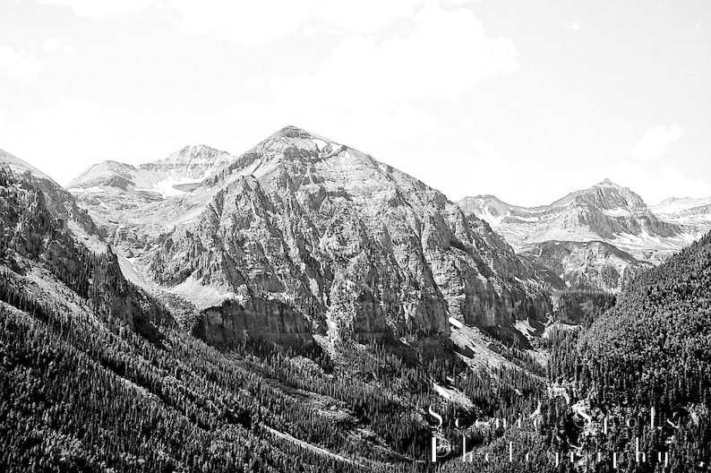 Colorado Black and White Photography, Telluride Photography, Colorado ...