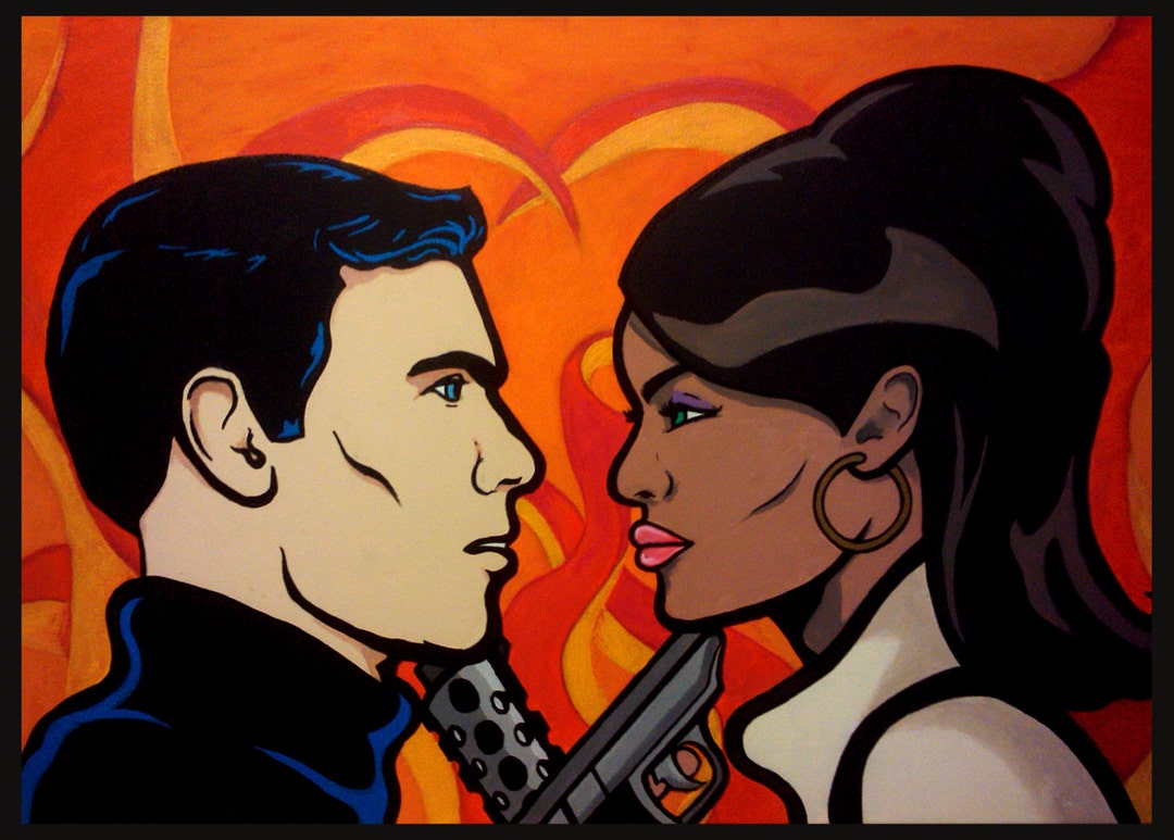 Archer - Art Prints From an Original Eightangrybears Painting (archer ...