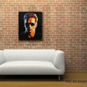 Terminate - Original Paint Marker Painting - Actor Arnold ...
