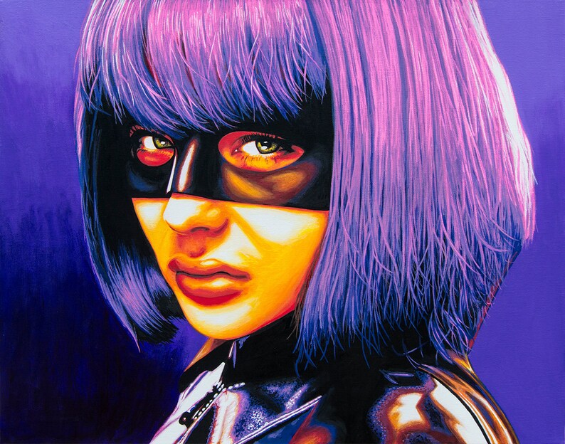 Chloe Art Prints From an Original Eightangrybears Painting - Etsy