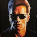 Terminate Original Paint Marker Painting Actor Arnold - Etsy