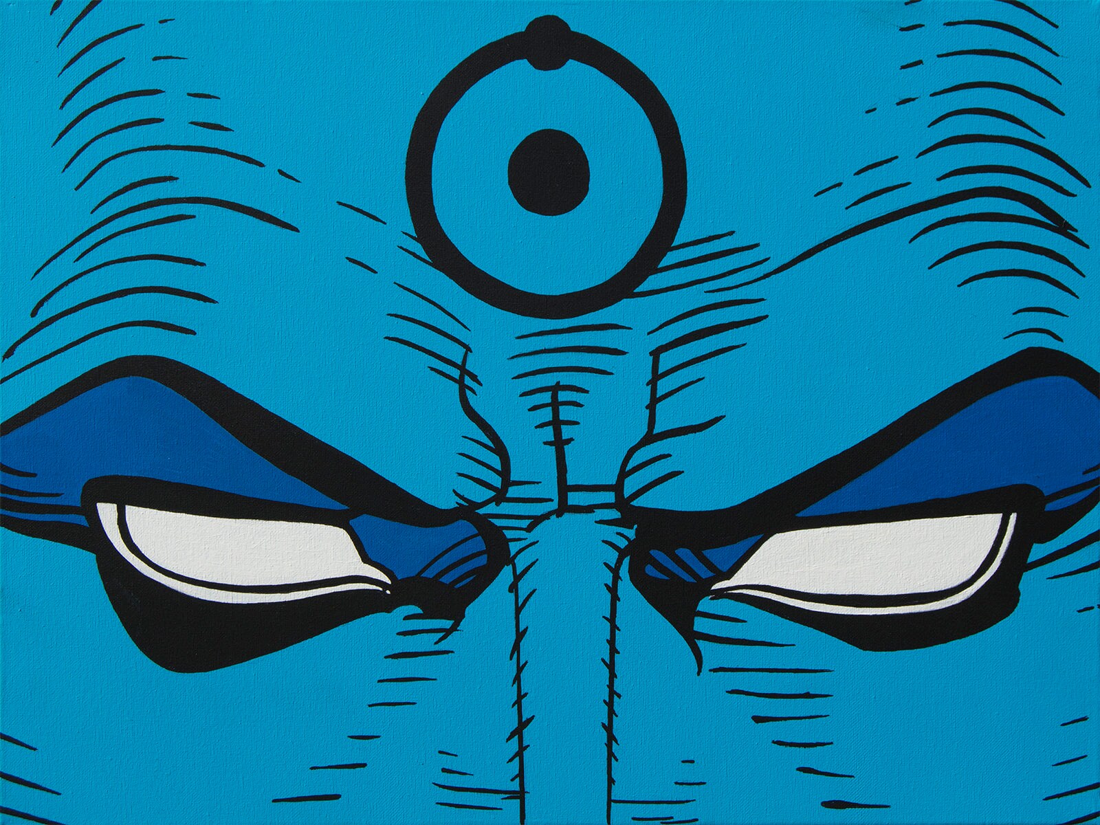 Manhattan Art Prints of an Original Eightangrybears Painting watchmen ...