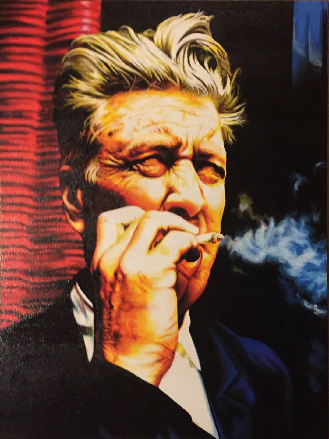 David Art Prints From an Original Eightangrybears Painting david Lynch ...