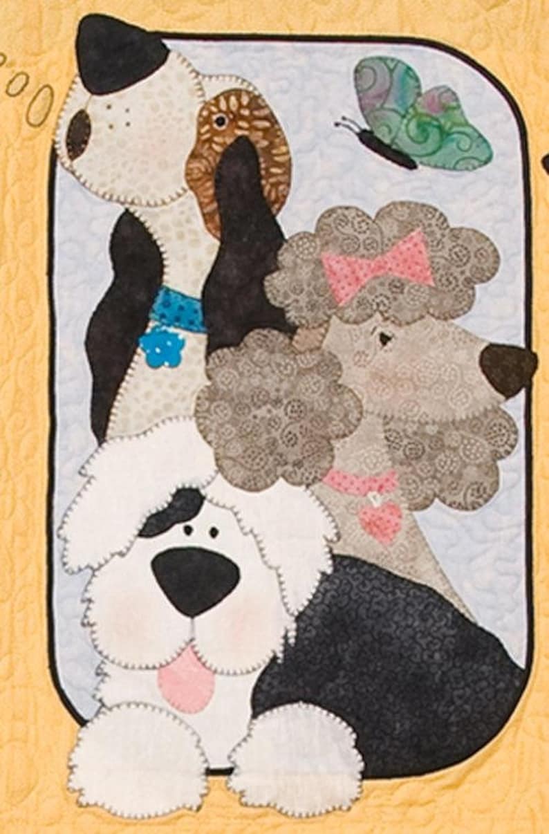 HBH108 Doggy Daycare Quilt Pattern - Etsy