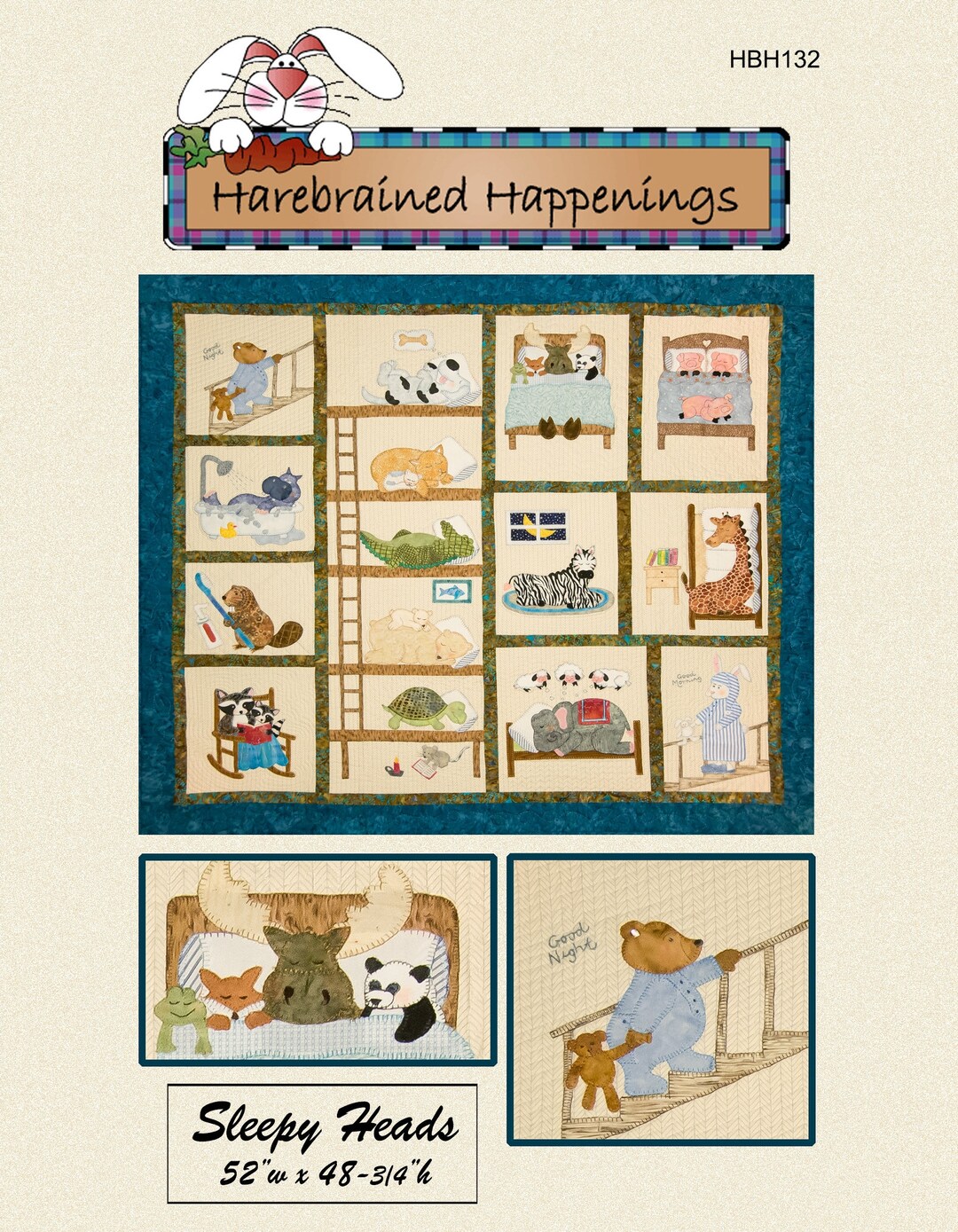 HBH132 Sleepy Heads - Etsy