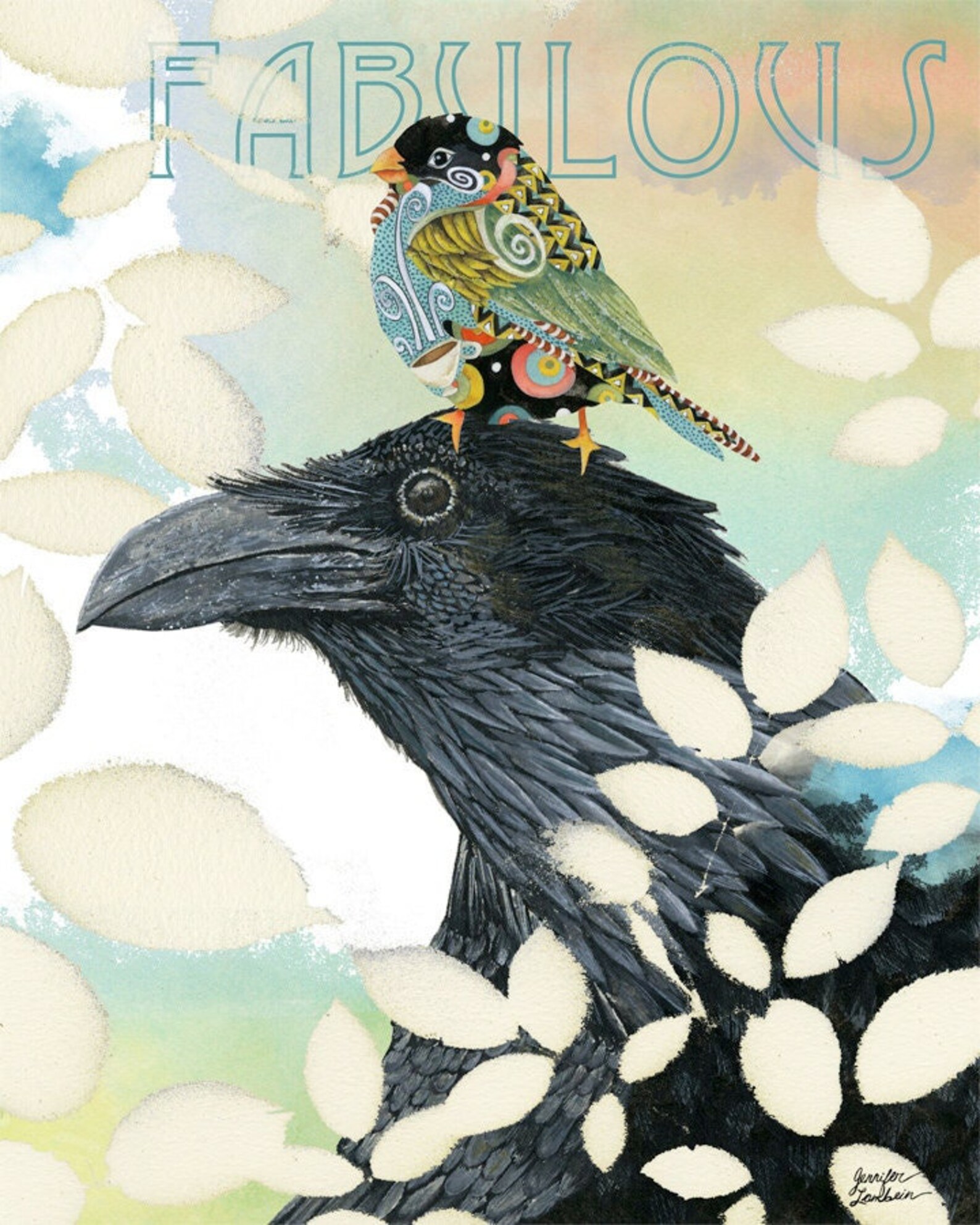 Feeling Fabulous Art Print - Etsy