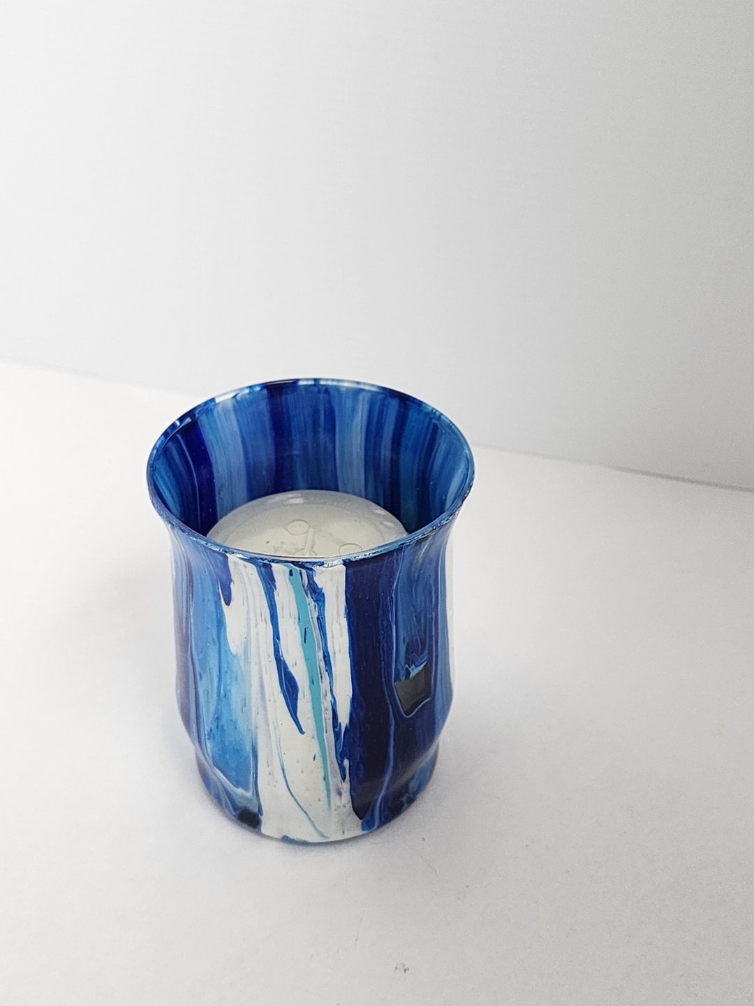 Fluid Art Vase Handmade Vases Home Décor Paint Pour Art Piece - Etsy
