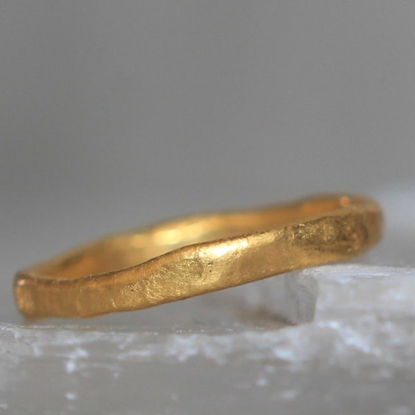 Rough Texture Ring - Etsy