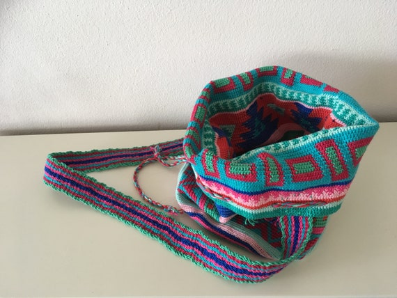 Sewing & Fiber Weaving & Tapestry Tapestry crochet bag patterns Mochila ...