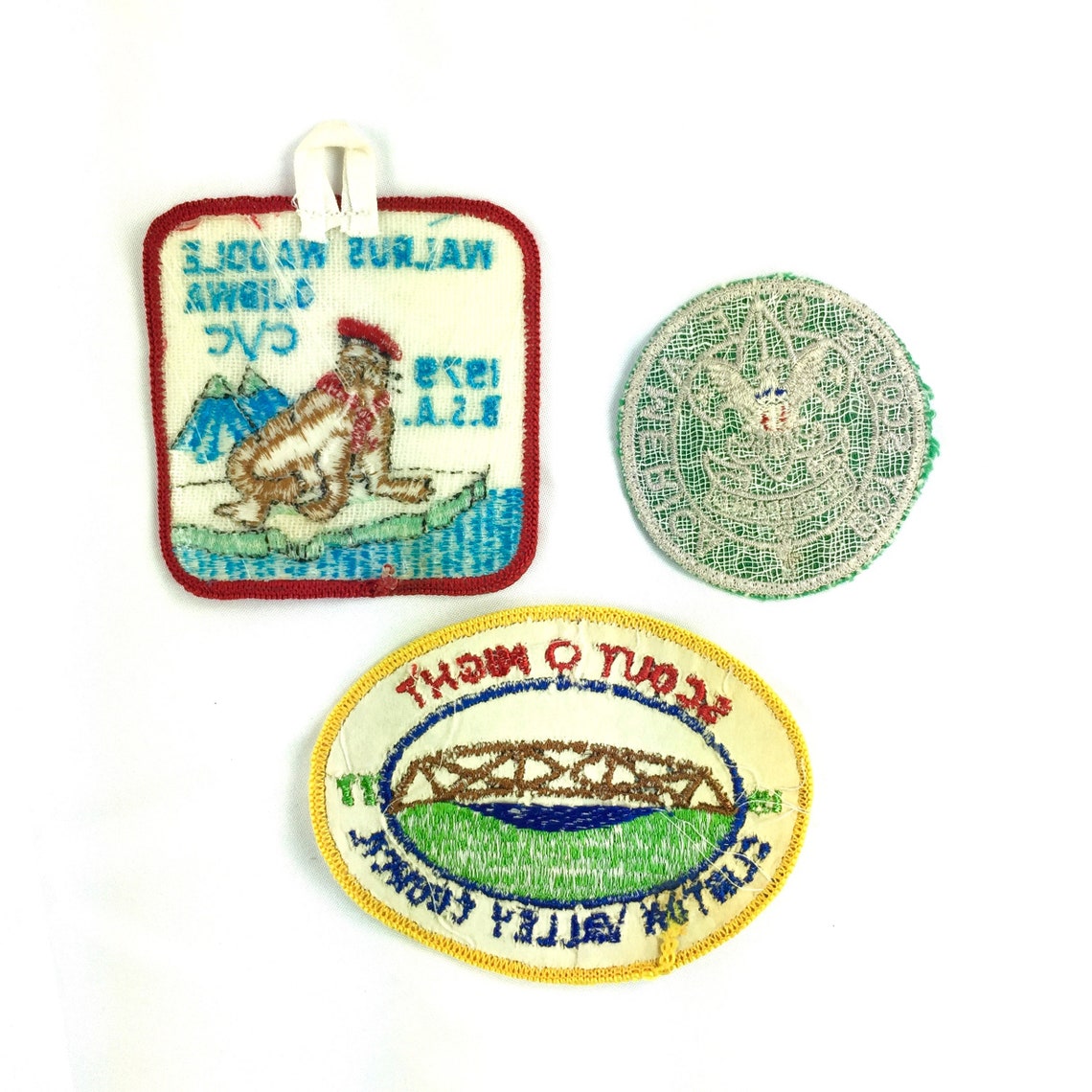 Boy Scout Badges/patches Vintage SET OF 3 1970s | Etsy