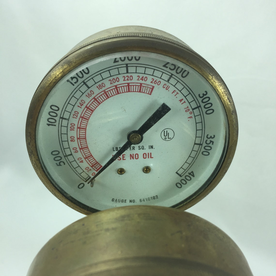 Vintage Brass Gas Pressure Regulator, "airco" Gauge - Etsy