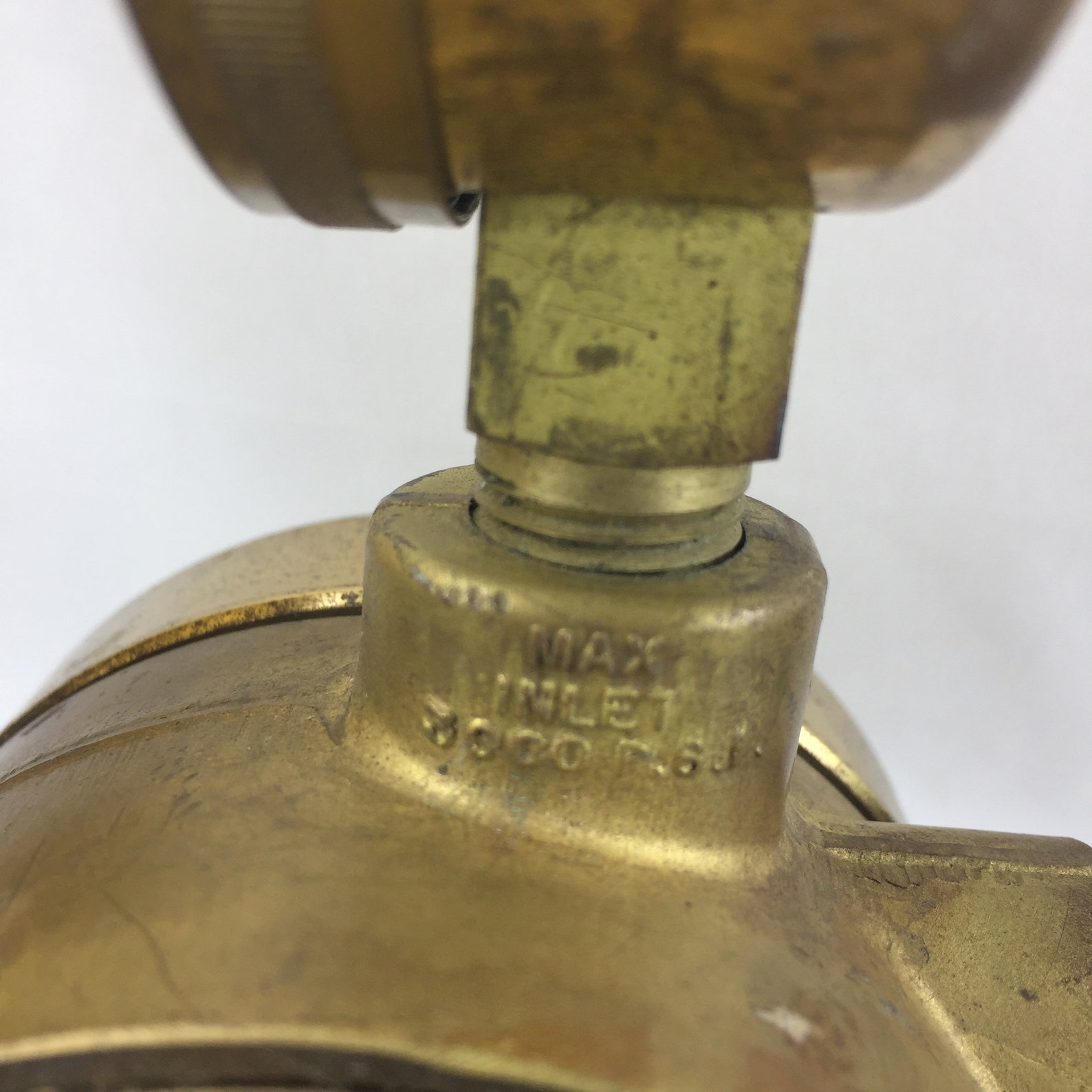Vintage Brass Gas Pressure Regulator, "airco" Gauge - Etsy