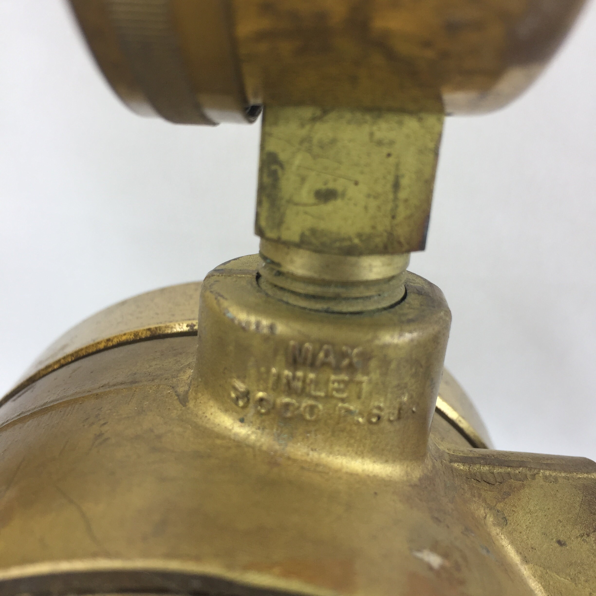 Vintage Brass Gas Pressure Regulator, "airco" Gauge - Etsy