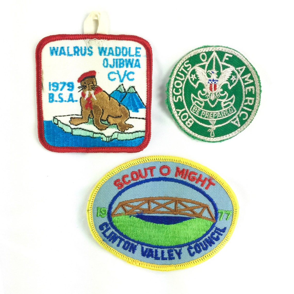 Boy Scout Badges/patches Vintage SET OF 3 1970s | Etsy