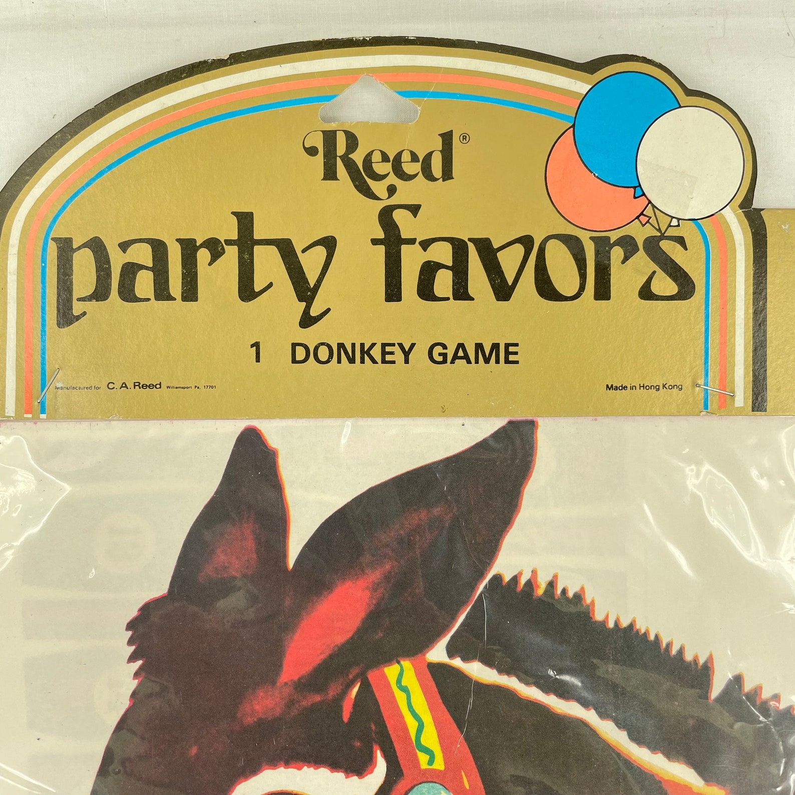 Party Game Pin the Tail on the Donkey New Old Stock in - Etsy