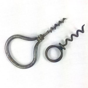 Corkscrews Antique Metal Pair - Etsy