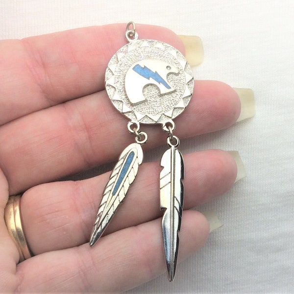 Native American Lightning Bolt Necklace - Etsy