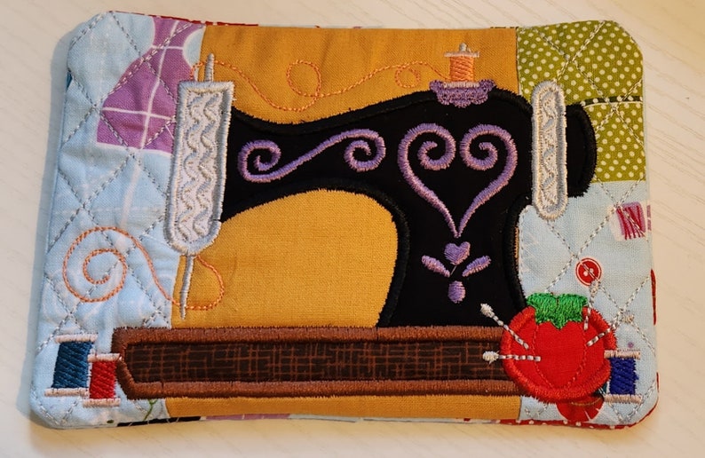 Fabric Mug Rug-coffee Cup Placemat-snack Mat-embroidered-handmade-drink ...