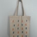 Hand Stamped Tote Bag | Reusble Shopping Bag | Farmers Market Bag ...