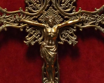 Large Wall Crucifix - Etsy