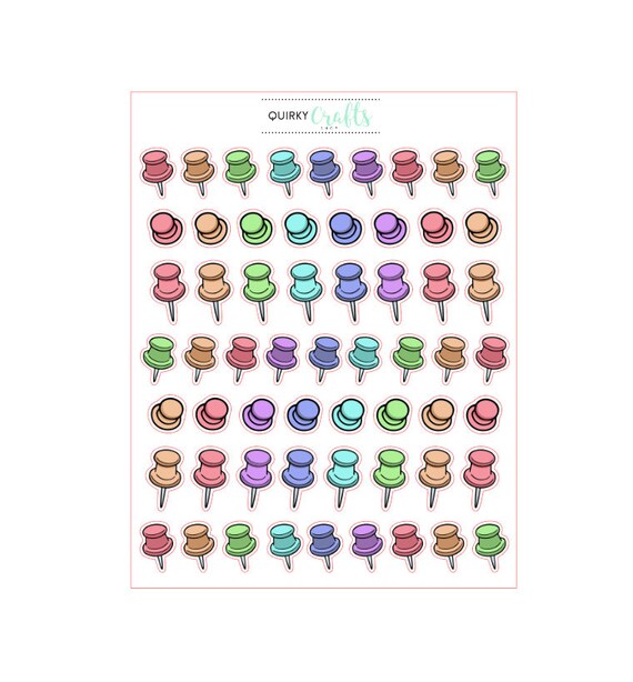 Weekly Planner Sticker Sheet Bullet Journal Stickers Planner Stickers ...