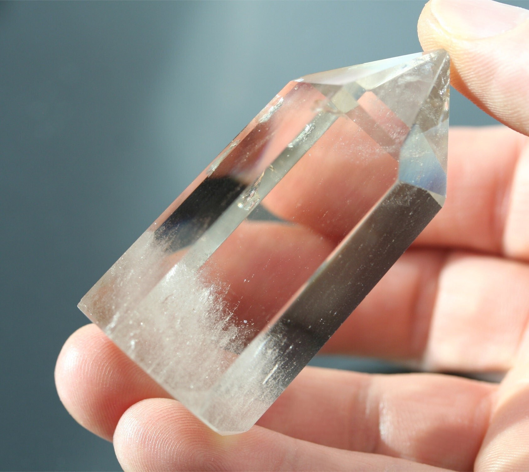 Natural Smoky Quartz Healing Crystal, Angel Wing Quartz Point, Nature ...