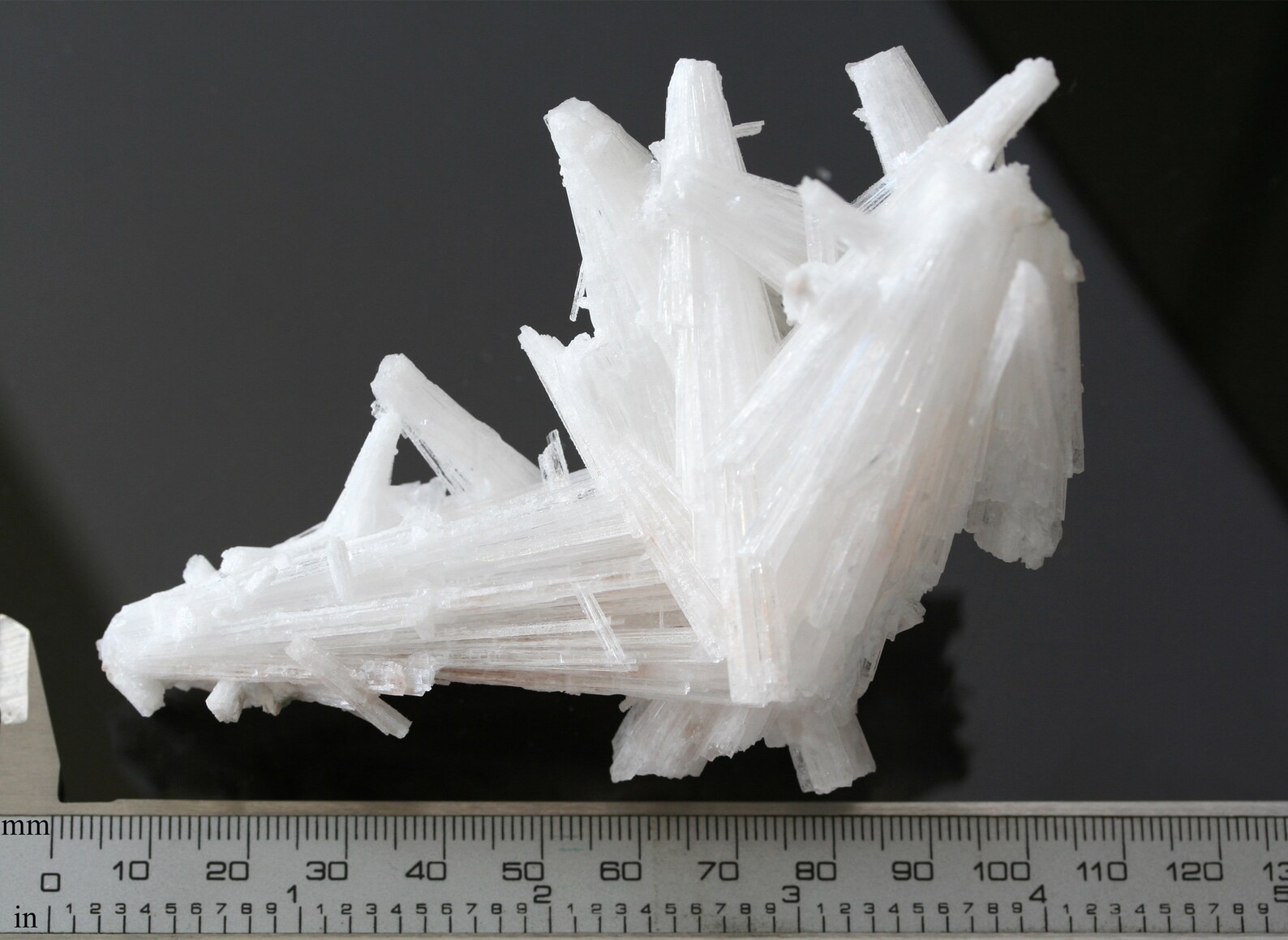 Scolecite Crystal Cluster, Rare Needle Crystal Display Stone, Scolecite ...