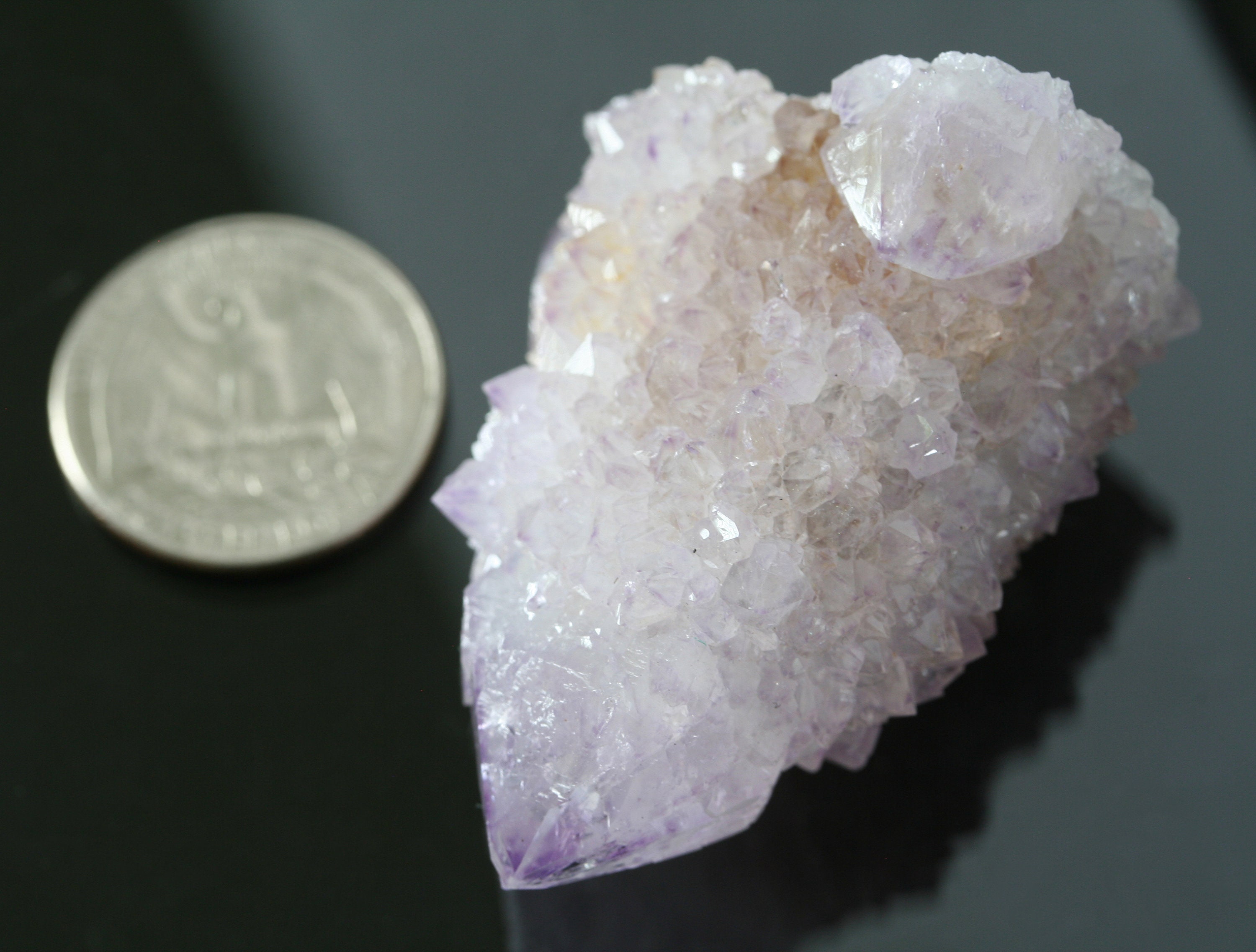 Amethyst spirit quartz crystal point Witch gift amethyst | Etsy