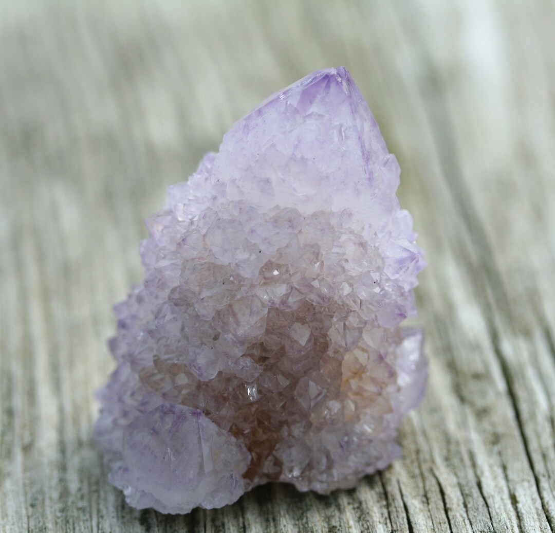 Amethyst Spirit Quartz Crystal Point, Witch Gift, Amethyst Druzy Quartz ...