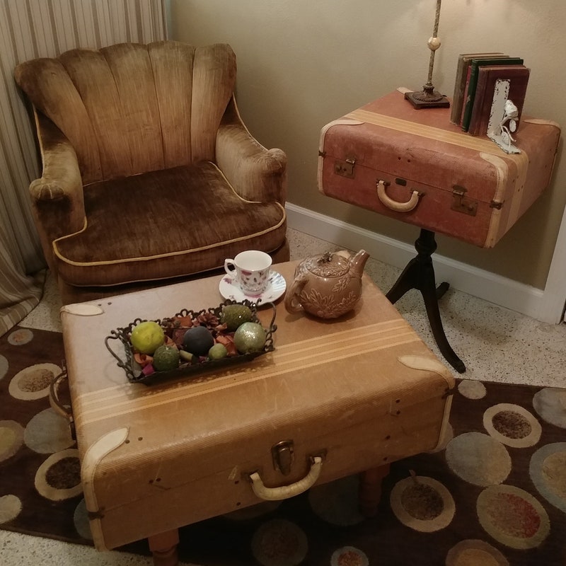 Suitcase Table - Etsy