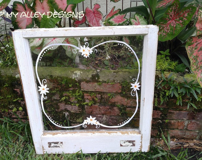 Old Painted Windowcustomize Old - Etsy