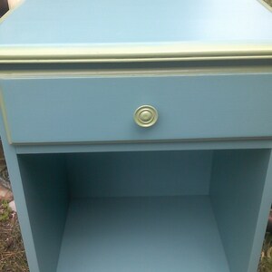 Night Stand,girls Bedroom Set,girls Bedroom Furniture, Blue and Green ...