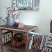 Rustic Small Table, Primitive Table, Accent Table FL, Chippy Table ...